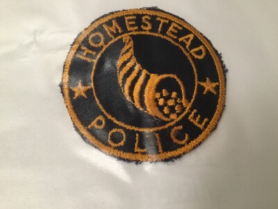 PATCH US POLICE. HOMESTEAD POLICE | eBay