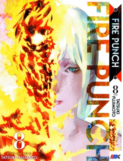 FIRE PUNCH English Comic Book Tatsuki Fujimoto Set Volume 1-8 Manga ...