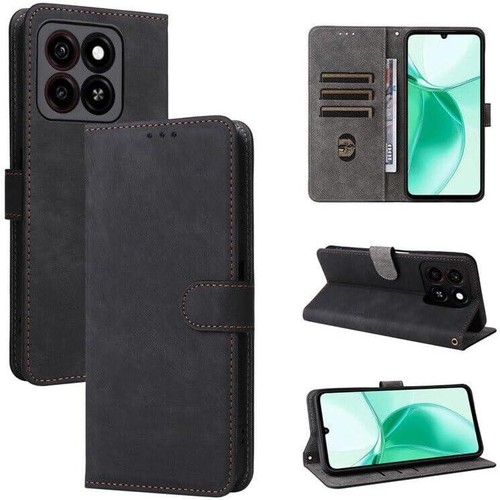 Case for Optus X Total New Matte Leather Wallet Flip Phone Case Cover ...