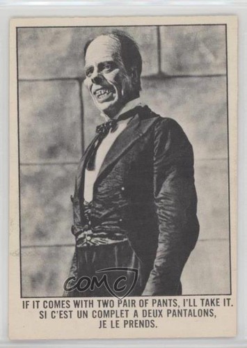 1973 O-Pee-Chee You'll Die Laughing If it Comes with Two Pair of Pants ...