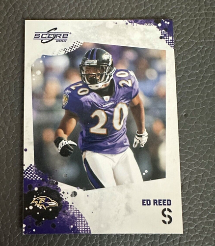 2010 Score Football Card #20 Ed Reed - Ravens | eBay
