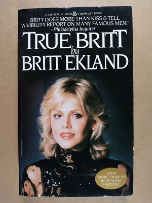 True Britt by Britt Ekland vintage paperback | eBay