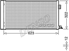 Denso DCN11010 A/C Condenser for sale online | eBay UK