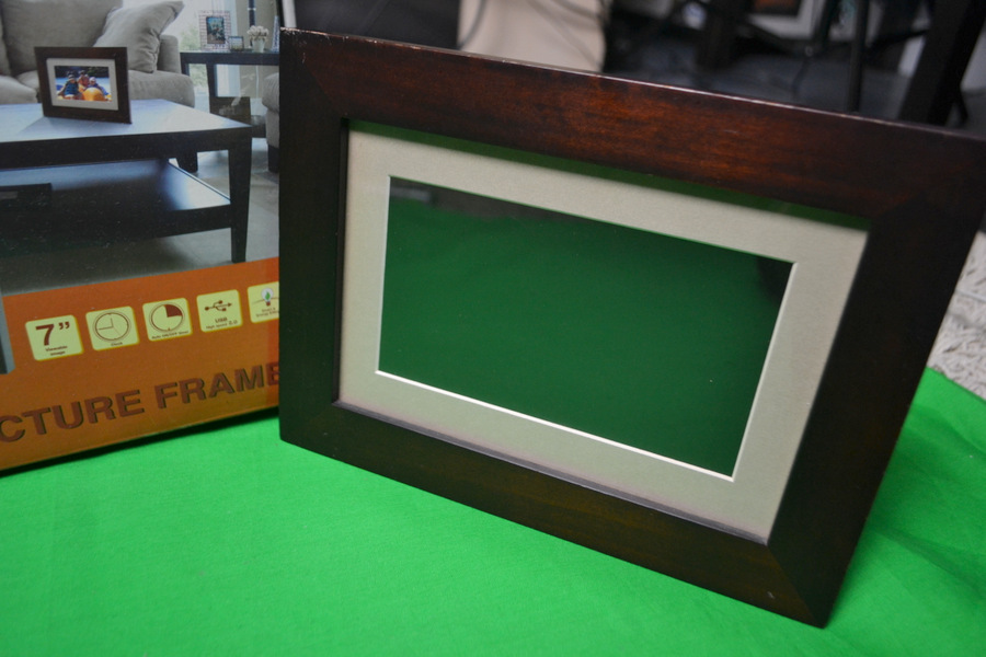 Smartparts Digital Picture Frame 7" Viewable Image Dark Brown | eBay