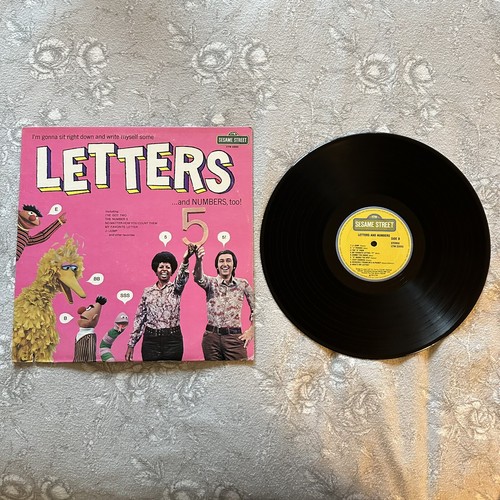 sesame street letters vinyl / ctw-22055 / 1974 / VG+ | eBay