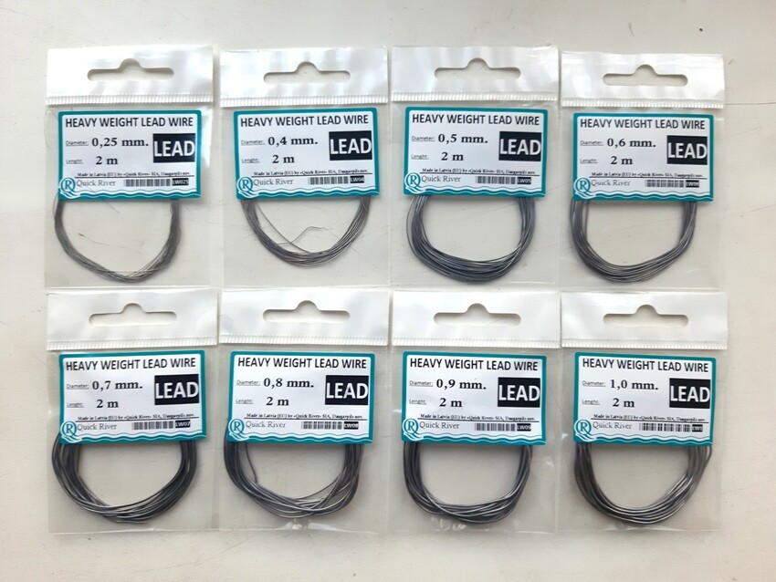HEAVYWEIGHT LEAD WIRE for Fly Tying Nymph | eBay