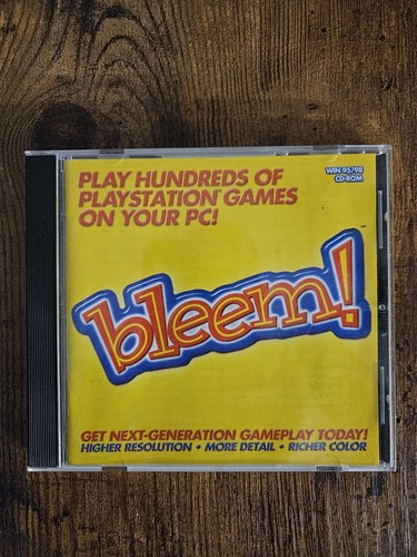 Bleem! PC CD-ROM PlayStation 1 Emulator | eBay