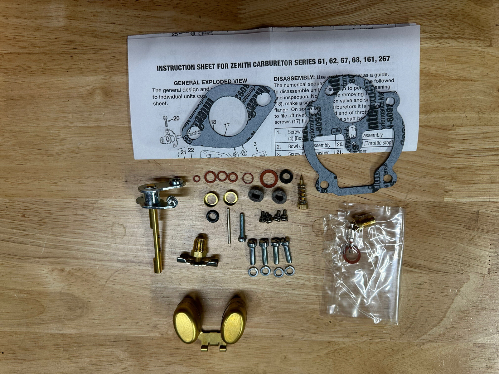 Farmall A B C Zenith Carburetor kit With Float | eBay