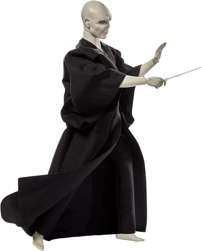 Harry Potter Toys, Lord Voldemort Collectible Doll Wearing Signature ...