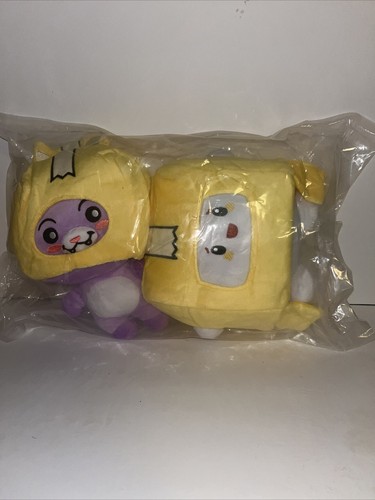 Buy New Lankybox BOXY FOXY ROCKY Plush Soft Stuffed Toy Kid Game Figure ...