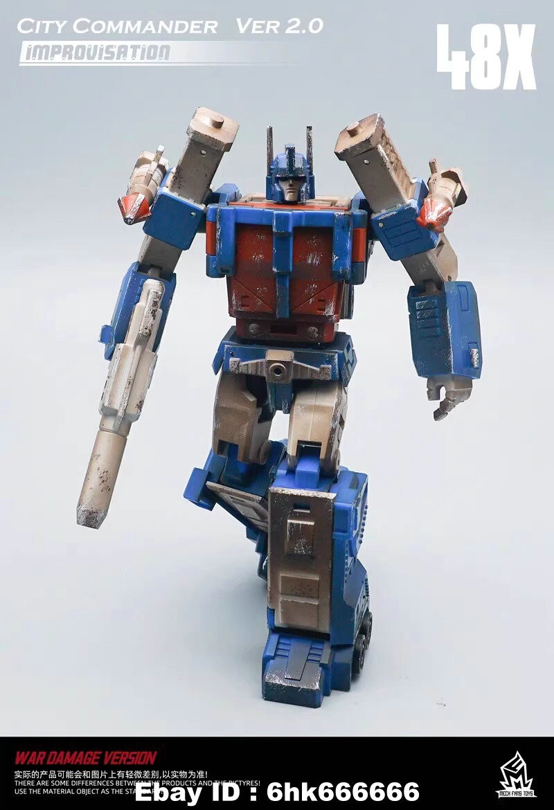 MFT MF 48X MF-48X Ultra Magnus G1 Ver.2 Battle Damage Figure Robot Toy ...