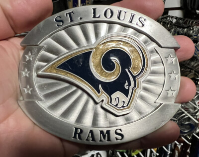 St. Louis Rams nFL footbal Belt Buckle Large Official | eBay