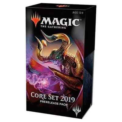 MTG magic gathering Core Set 2019 M19 Prerelease Kit Pack 6 booster ...