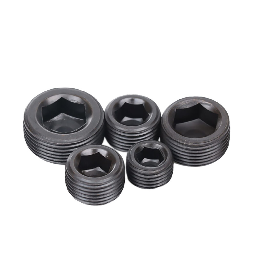 Hex Socket Set Screws Plug Throat Stop Pipe Plugs Cup Point Grub Screw ...