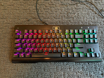Redragon K561-RGB Wired Mechanical Keyboard Led Backlit, Clicky Blue Switches | eBay