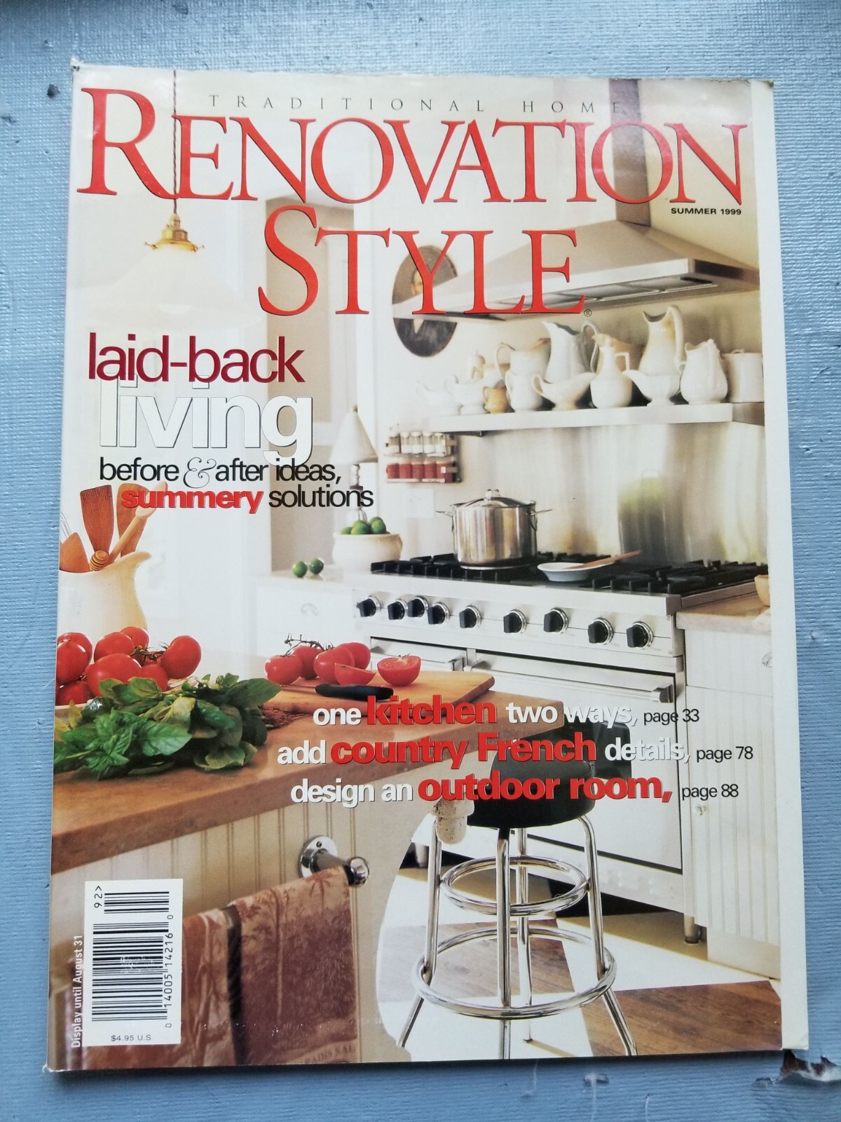 Renovation Style Magazine Summer 1999 Laid-Back Living/Summery ...