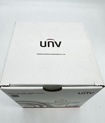 UNV Uniview 0235TKQY 4MP Fixed Turret IP Camera PoE Night Vision ...