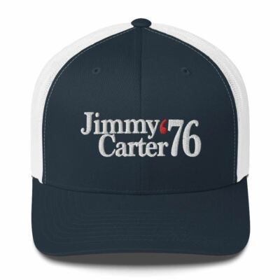 Jimmy Carter Hat - Jimmy Carter For President 76 Baseball Trucker Cap ...