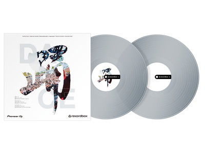 12" Clear Control Vinyl for Rekordbox DJ (Pair)- Pioneer DJ (RB-VD2-CL ...