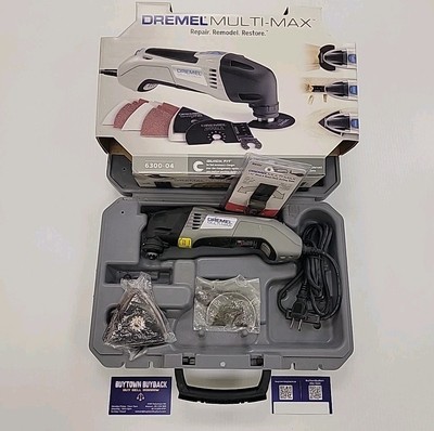 Dremel Multi-Max 6300-04 Oscillating Tool Kit With Accessories & Hard ...
