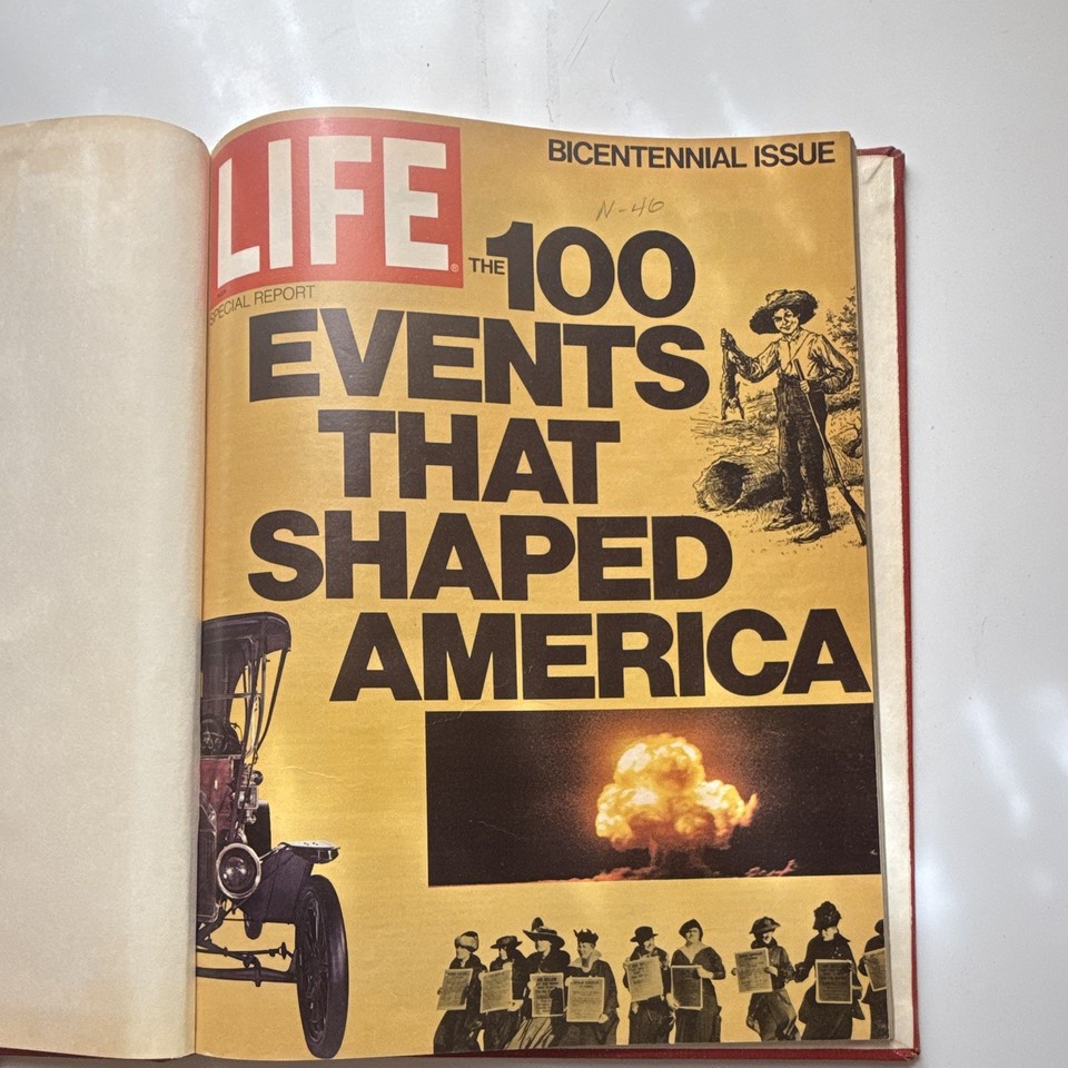 LIFE Magazine April 1976 Special Issue 100 Events Shaped America | eBay