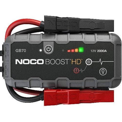 2000 Amp (12v) Vehicle Tractor ATV / UTV Jump Starter Box Booster Pack ...