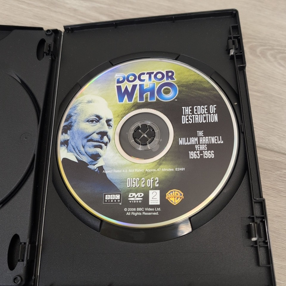 DOCTOR WHO - The Daleks/Edge of Destruction - William Hartnell Story 2 ...