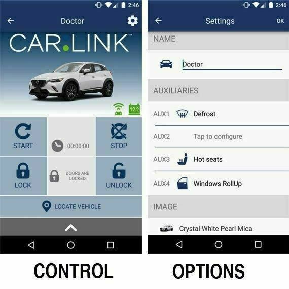 Car Link ASCL6 GPS Vehicle Locator with Remote Start Interface for sale ...