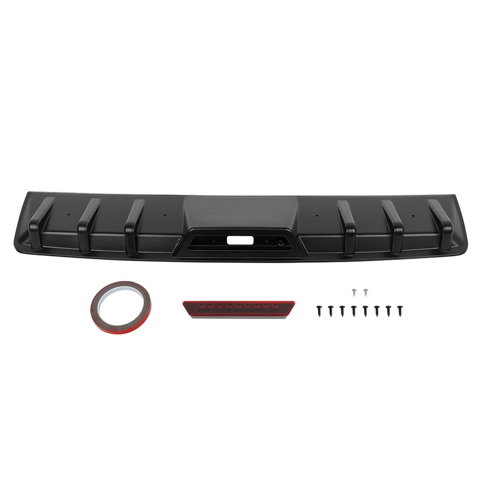 For Nissan Sentra Rear Bumper Diffuser Lip Spoiler Splitter Body Kit ...