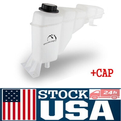 Coolant Radiator Reservoir Tank w/Cap for 99-05 Ford F-250 F-350 F-450 ...