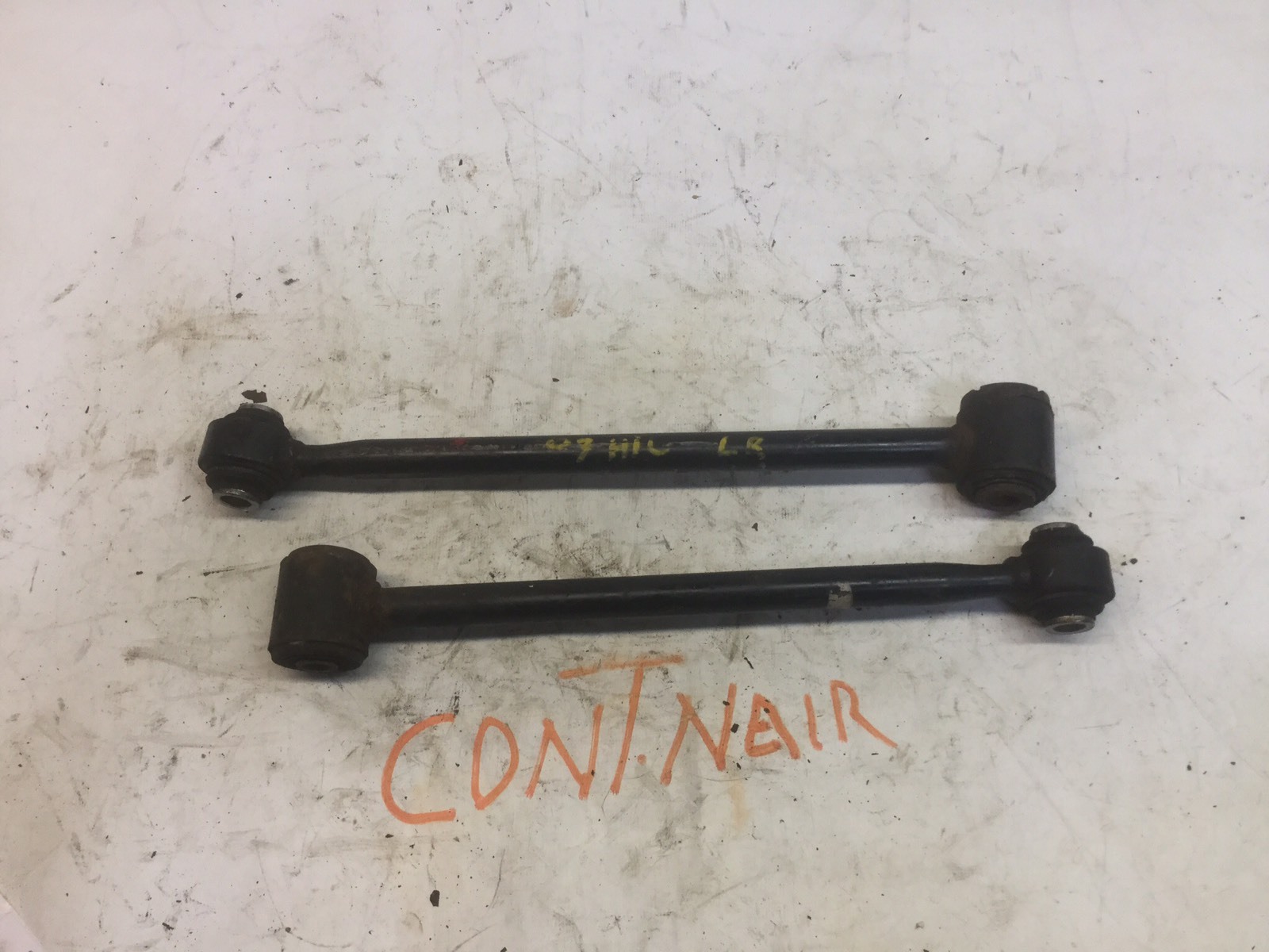 01 02 03 TOYOTA HIGHLANDER REAR SUSPENSION LEFT CONTROL ARM PAIR OF ...