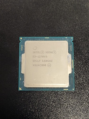 INTEL XEON E3-1270 V5 SR2LF 3.60GHz 8MB 4-CORE LGA1151 WORKSTATION CPU ...