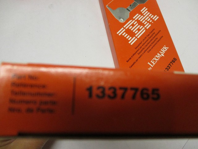 IBM Lexmark 1337765 EasyStrike Typewriter Tape Cartridge Ribbon for ...