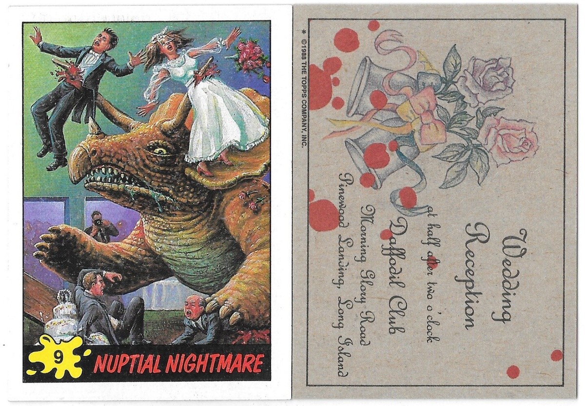 Dinosaur Attack Wedding