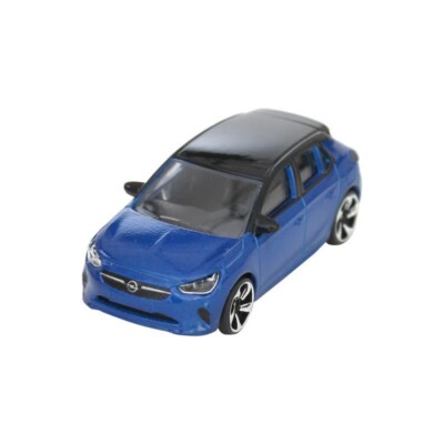 Opel Corsa F Blue Majorette Opel Collection 202C 2019 1:55 1:64 Scale ...