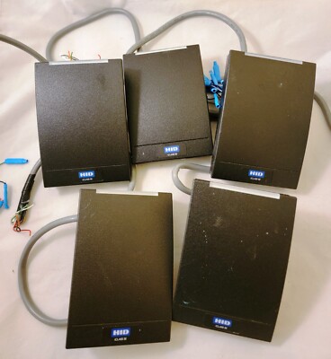 5 LOT! HID iCLASS SE R40 Pigtail 920NTNNEK00000 SRD R40E R40EKNN w ...