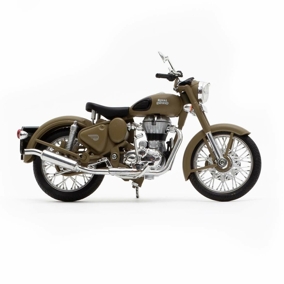 Royal Enfield Mini 3D Scale Model / Miniature (Desert Storm) Miniature ...
