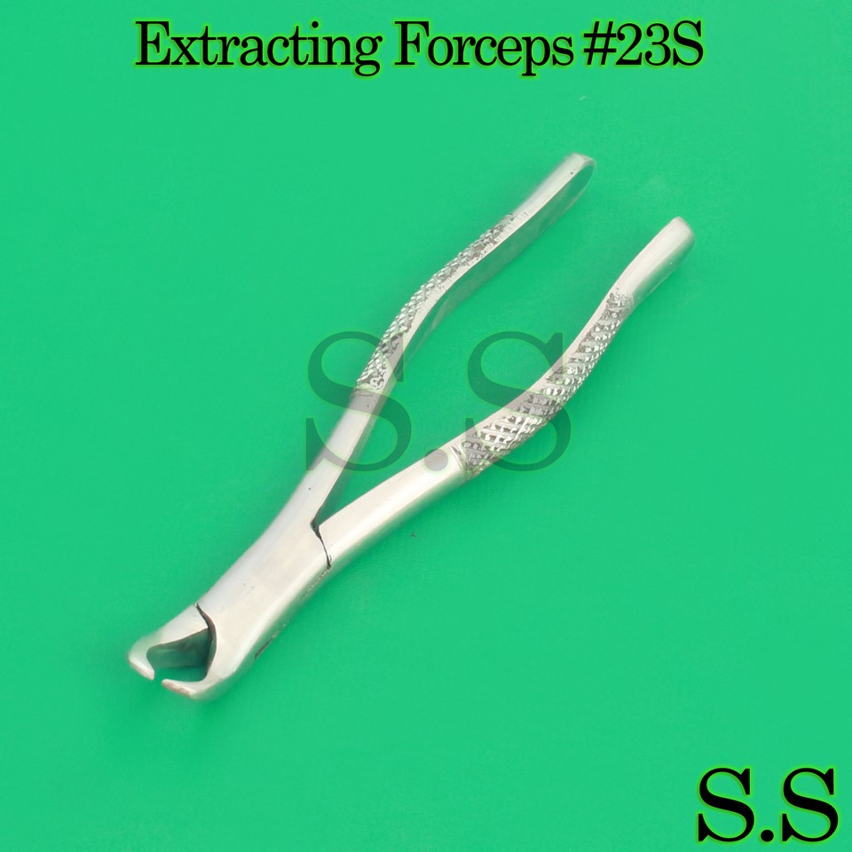 NEW Dental Tooth Extracting EXTRACTION Forceps #23S SURGICAL DENTAL ...