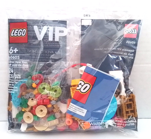 LEGO VIP 40605 Lunar New Year Add-On Pack Polybag! NEW! 673419377874| eBay