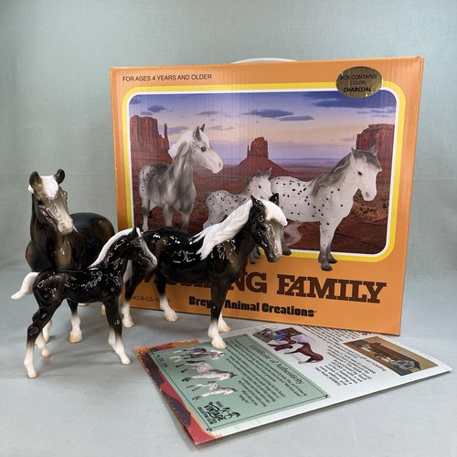 Breyer Horse Vintage Club Gamblers Choice Mustang Family Set- GLOSSY ...