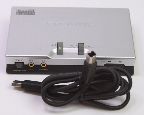 Creative Labs Live 24bit Sound Blaster SB0490 External USB Sound Card ...