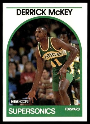 1989-90 Hoops Derrick McKey Seattle SuperSonics #233 | eBay