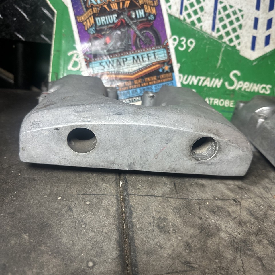 Harley 66-67 Date Code Rocker Boxes Shovelhead Front Rear Oem Original ...