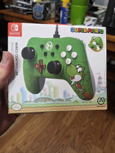 Nintendo Switch Wired Controller Yoshi Power A SEALED ~NEW | eBay
