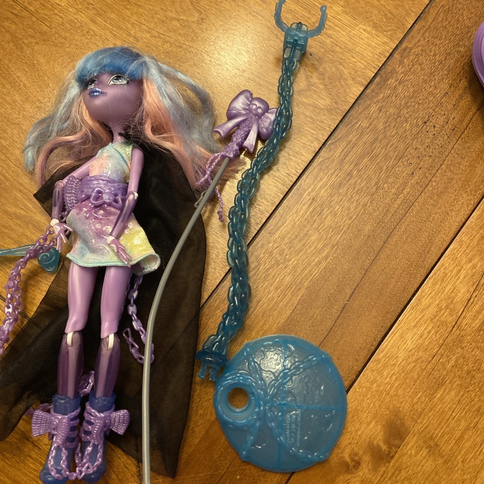 Monster High G1 Haunted River Styxx doll ,clothes,accessories READ ...