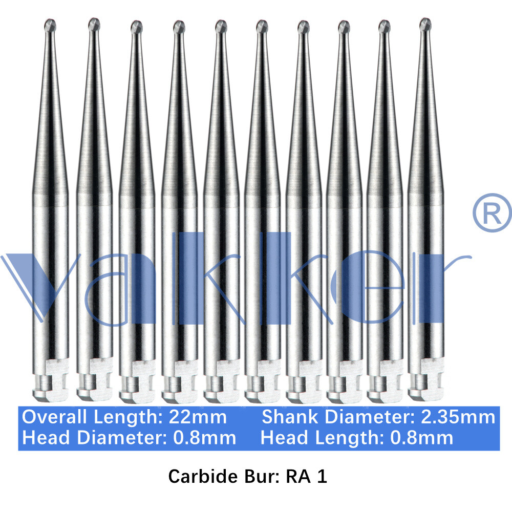 10/Pack Dental Surgical Carbide Burs Latch Type RA SURG Burs Low Speed ...