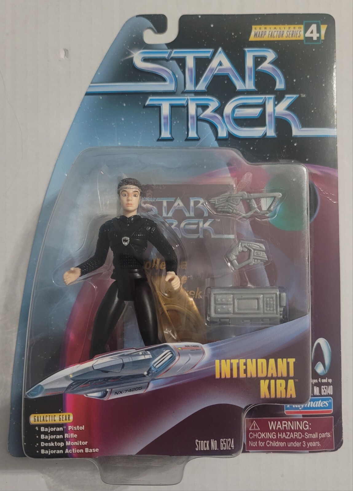 Intendant Kira Star Trek Action Figure Playmates Warp Factor Series 4 ...