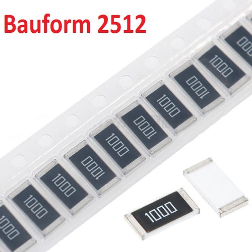 2512 SMD Resistors 1W SMT Resistance ±5% - Full Range of Values ( 0Ω to ...