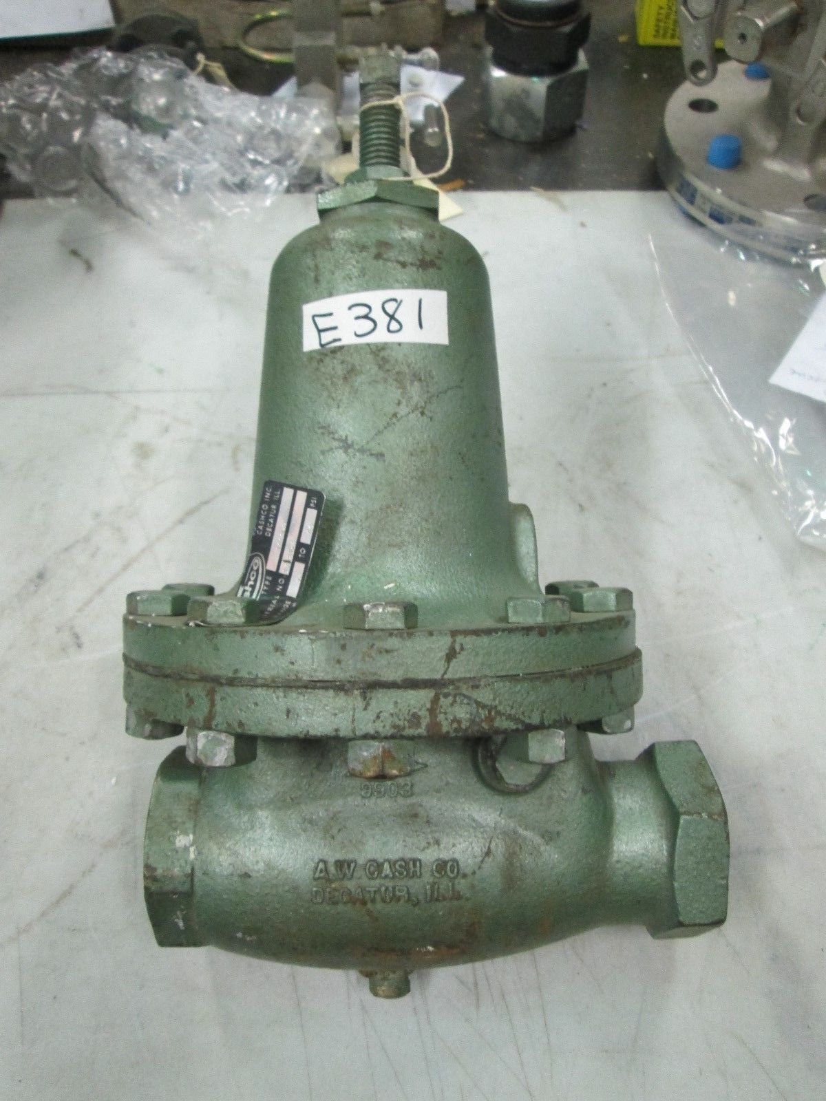 Cashco Regulator Type: 1000 HP Range: 10-50 PSI Size: 1" FNPT (New) | eBay