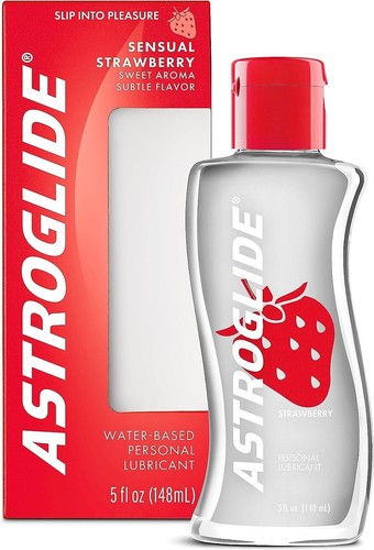 Strawberry Flavored Sex Lube 5 oz | Water Based Personal Lubricant ...